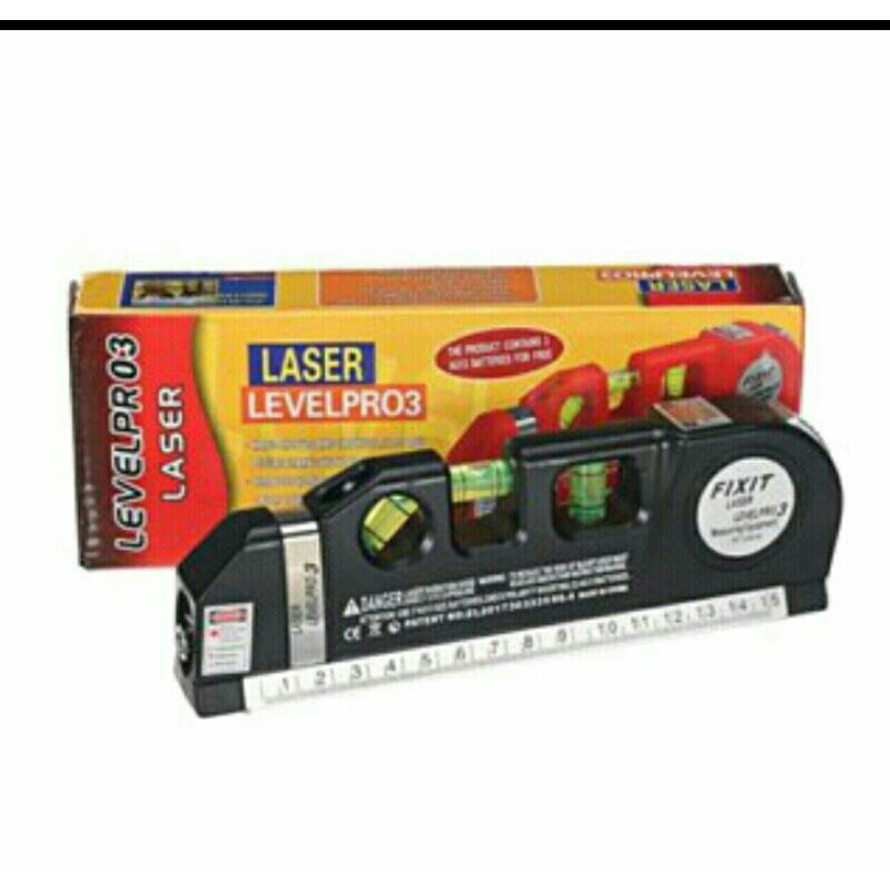 Jual Waterpass Laser FIXIT LEVELIPRO 3 Pengaris Laser Waterpas Mteran ...
