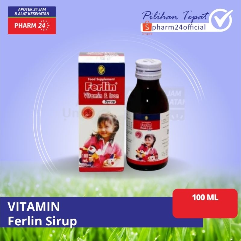 Jual Ferlin Sirup 100 ML | Shopee Indonesia