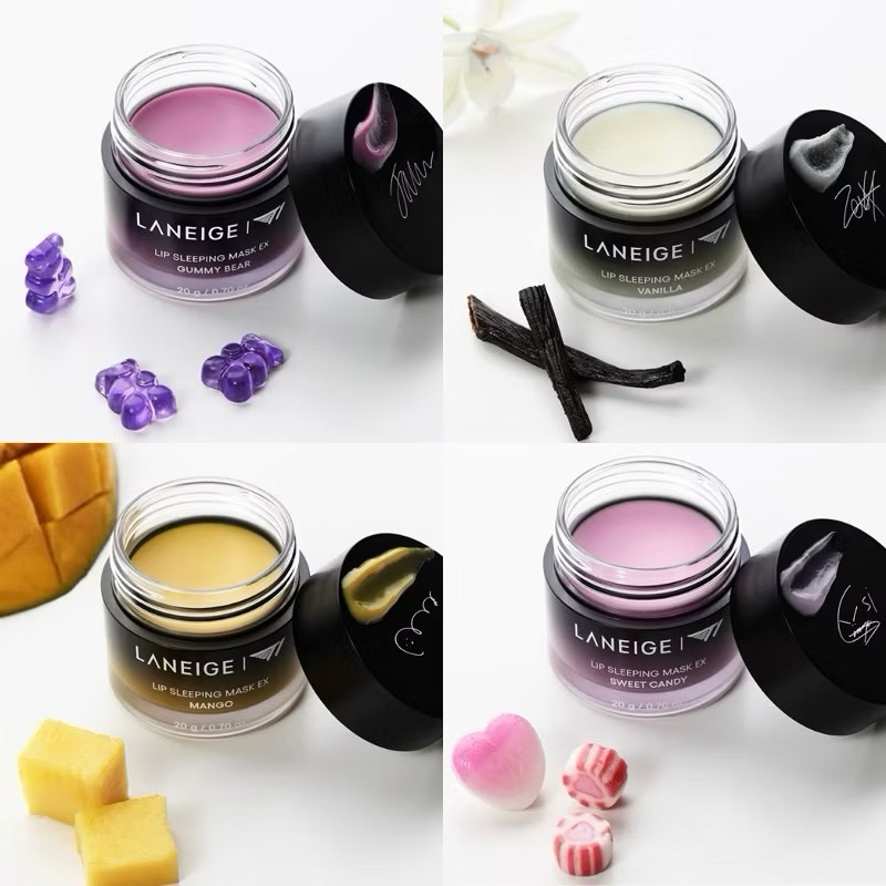 Jual Laneige Lip Sleeping Mask x T1 20gr + Spatula | Shopee Indonesia