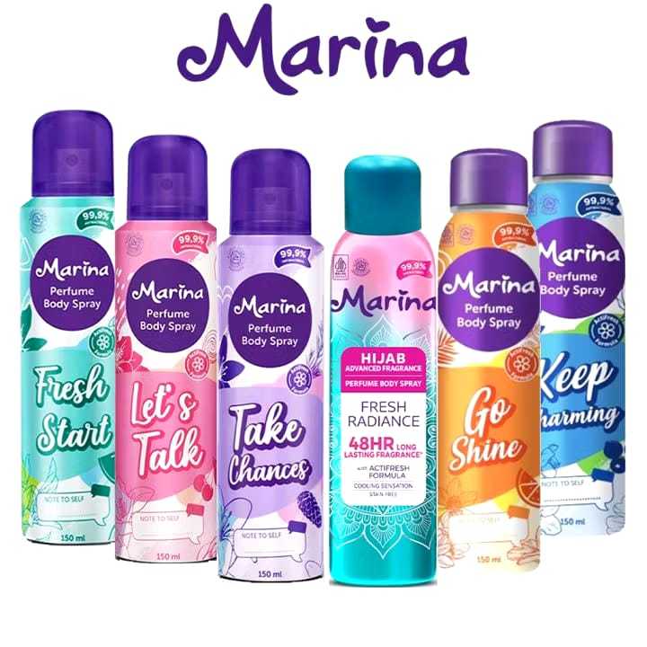 Jual Marina Parfum Body Spray 150ml | Shopee Indonesia