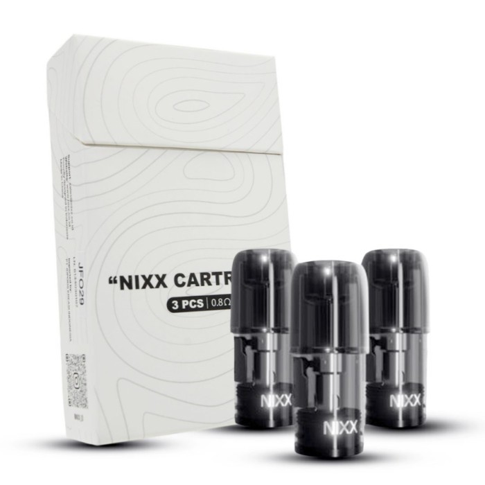 Jual CATRIDGE NIXX FILTER PLUS 0.8 OHM AUTHENTIC 100% BY JVS | Shopee ...