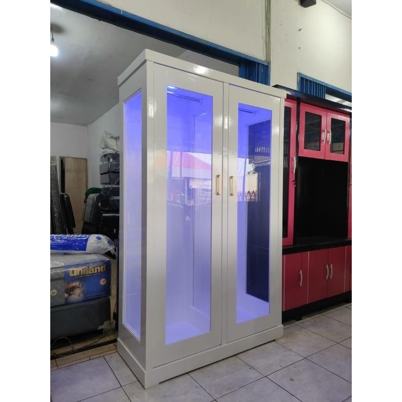 Jual Lemari Pakaian Gantung 2 Pintu / Lemari Gaun / Lemari Gamis ...