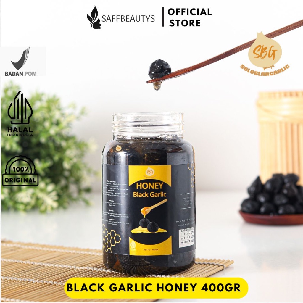 Jual Black Garlic Honey Bawang Hitam Madu Garlic Madu 400gr Bawang ...