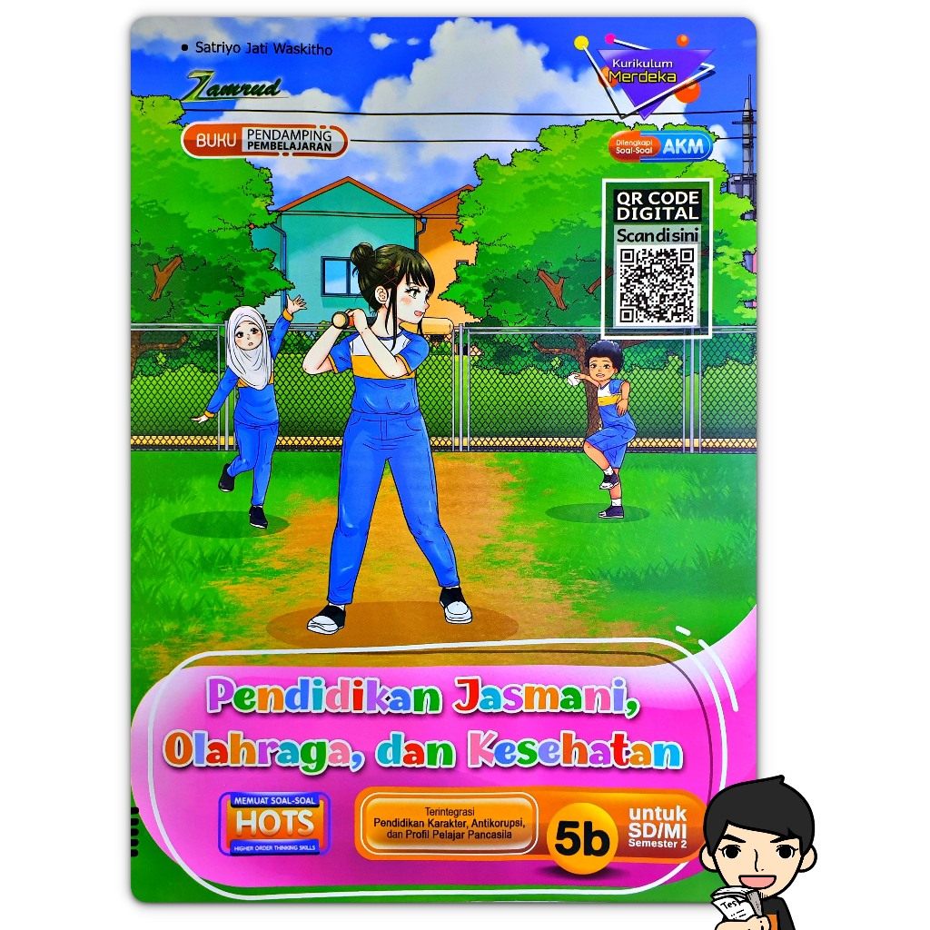 Jual BUKU LKS PJOK PENJAS SD KELAS 5 SEMESTER 2 KURIKULUM MERDEKA 2024 ...