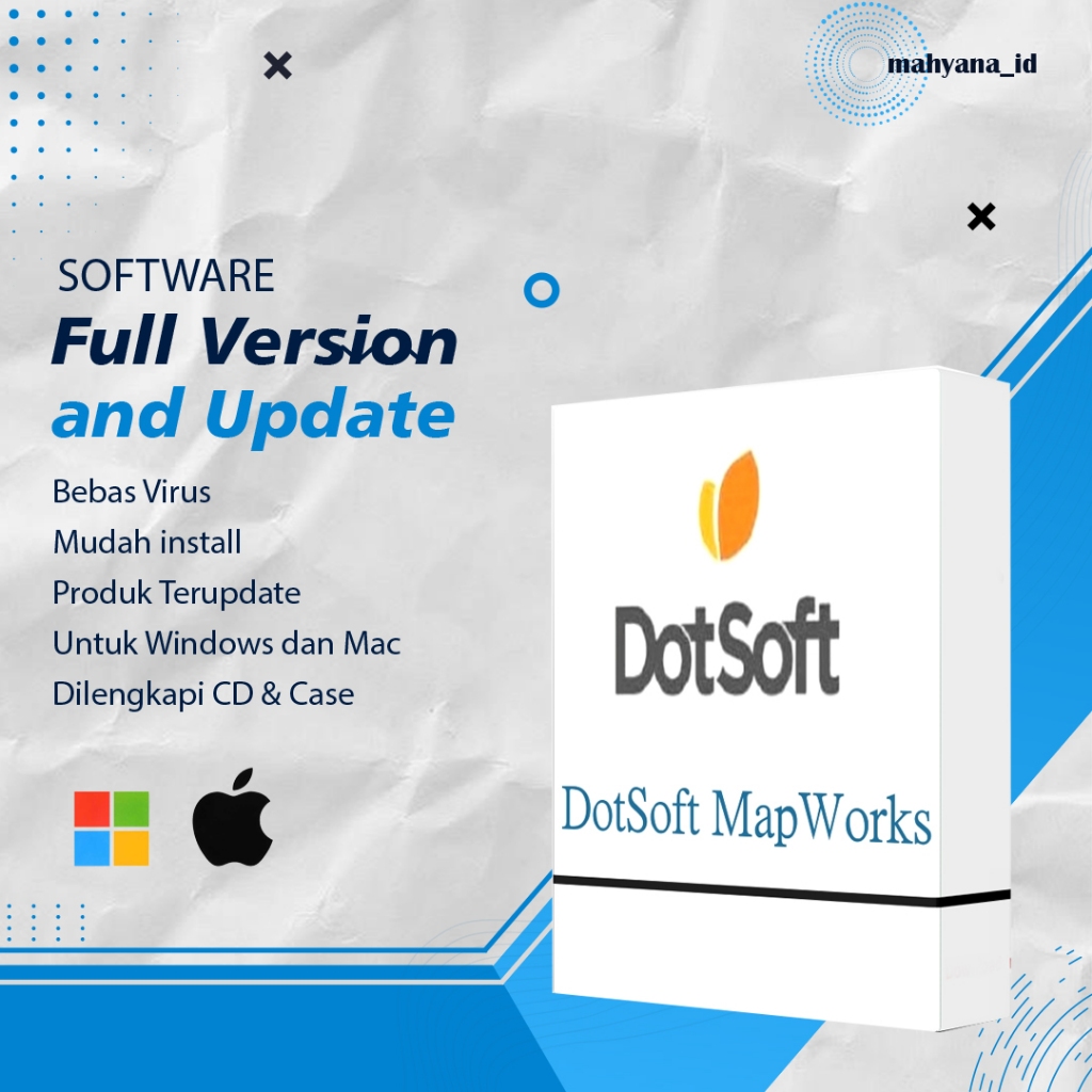 Jual DotSoft MapWorks v13.0.0.0 + v10.0/v9.0 (Mapping and GIS plugin for AutoCAD and BricsCAD ...