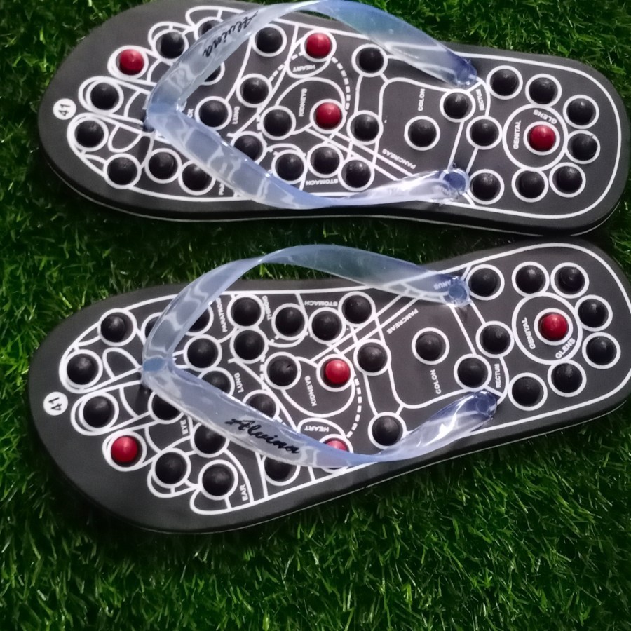 Jual Sandal Refleksi Pijat Kaki Kesehatan Akupuntur Sendal Terapi ...