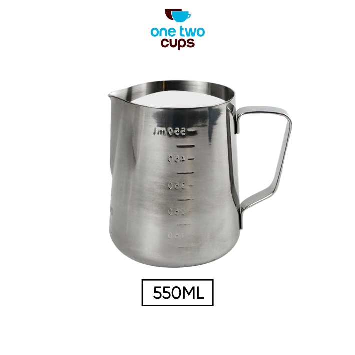 Jual Serba Unik One Two Cups Gelas Pitcher Kopi Espresso Latte Art Stainless Steel 55ml | Shopee ...