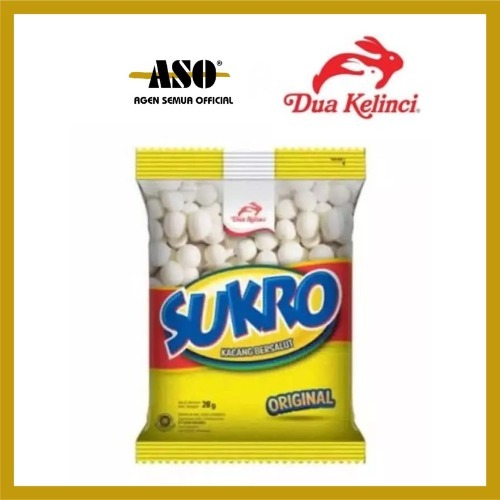 Jual Dua kelinci SUKRO kacang atom 16g ORIGINAL PROMO !! | Shopee Indonesia
