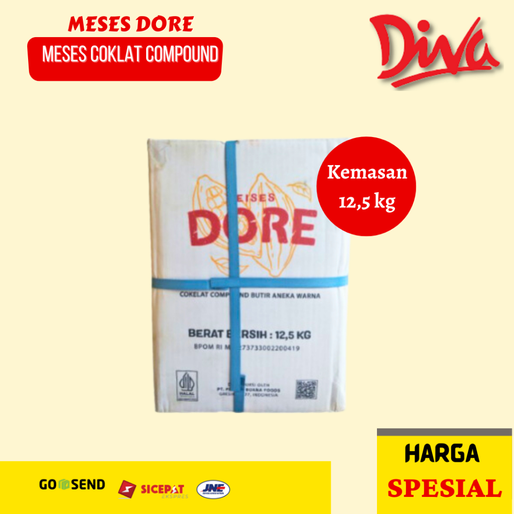 Jual 12,5kg Meses Dore / Meses Gogo | Meses Compound Coklat | Shopee ...