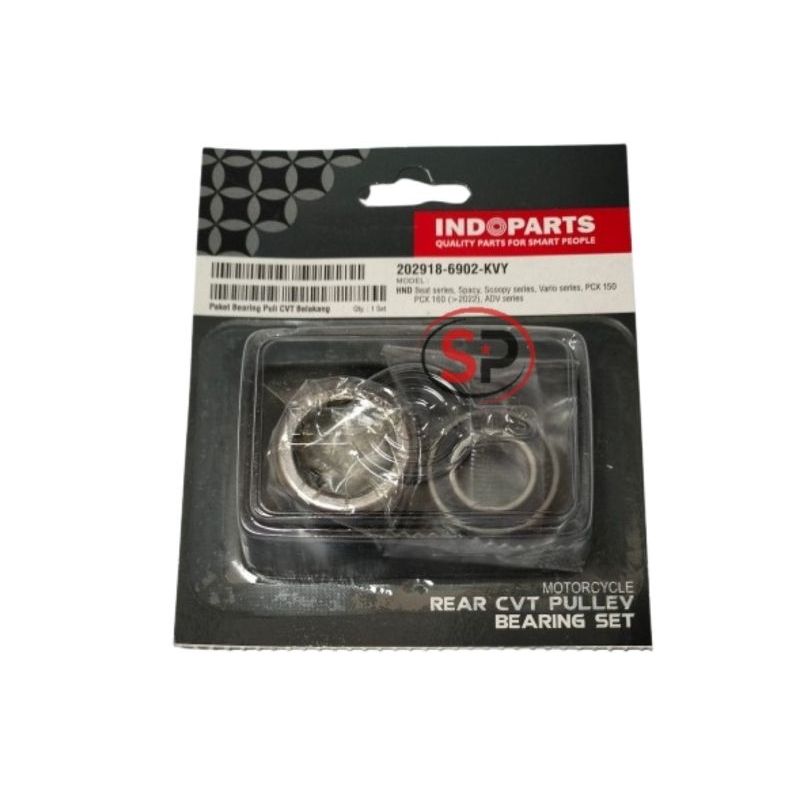 Jual BEARING PULI CVT BELAKANG / 202918-6902-KVY / BEAT SERIES , SPACY ...