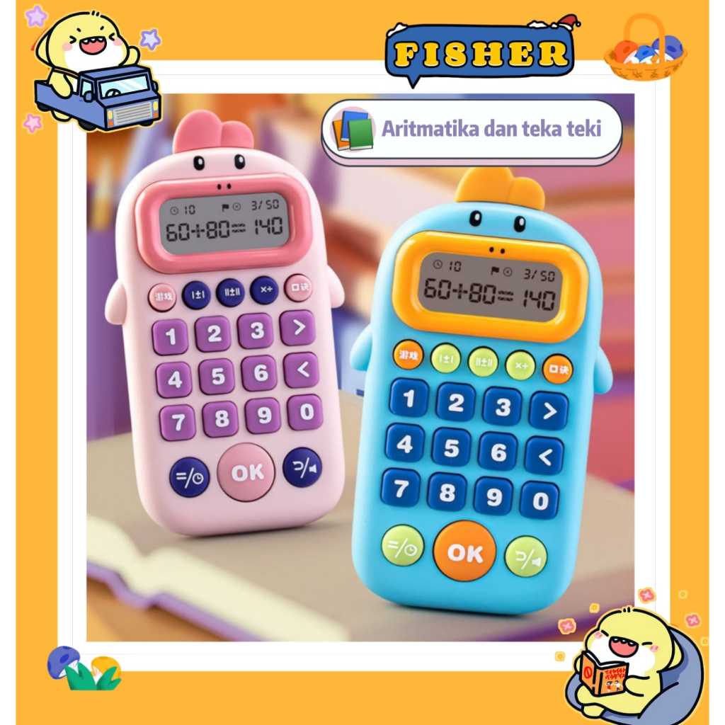 Jual [FISHER] Mathematics game | Mainan Edukasi anak menghitung ...