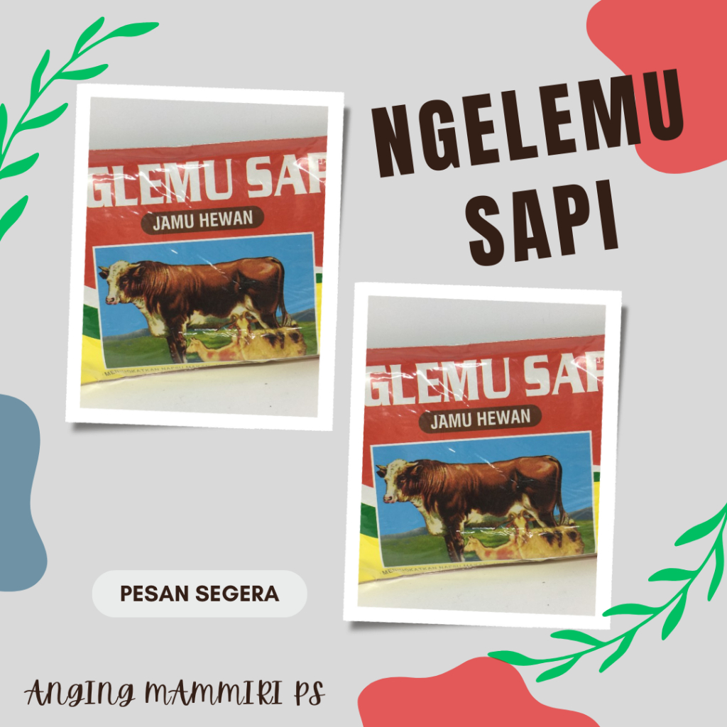 Jual NGELEMU SAPI 200 GR (Jamu penggemuk ternak sapi) | Shopee Indonesia