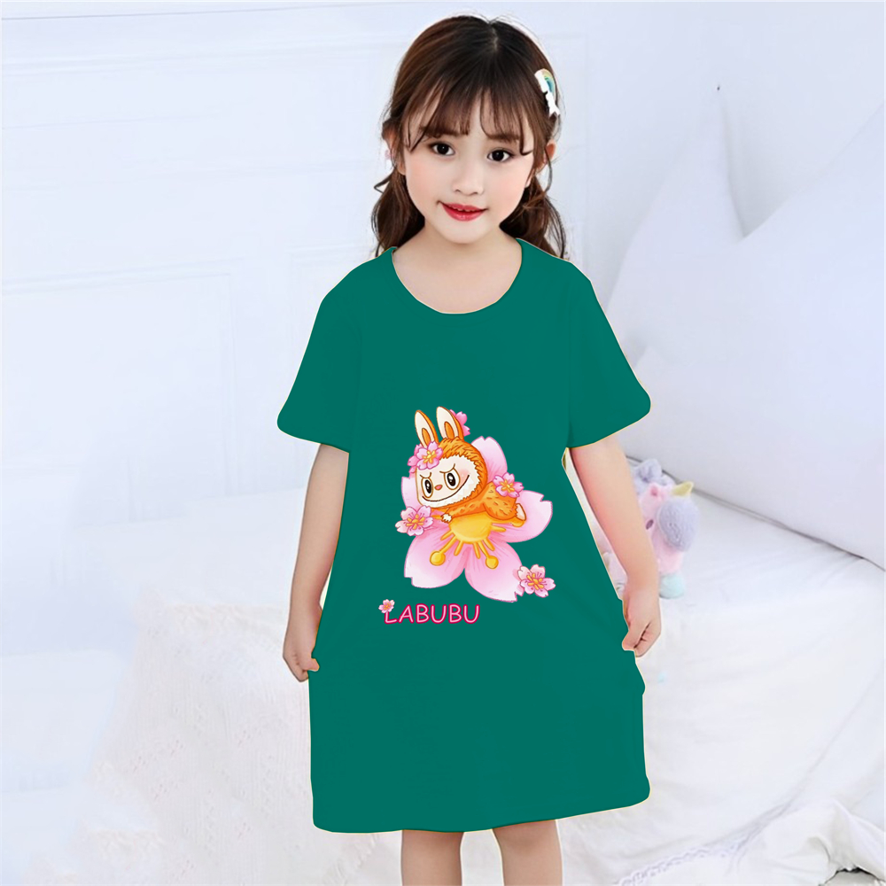 Jual GG Daster Anak Perempuan 1 sampai 10 Tahun Dress Anak cewek Labubu ...