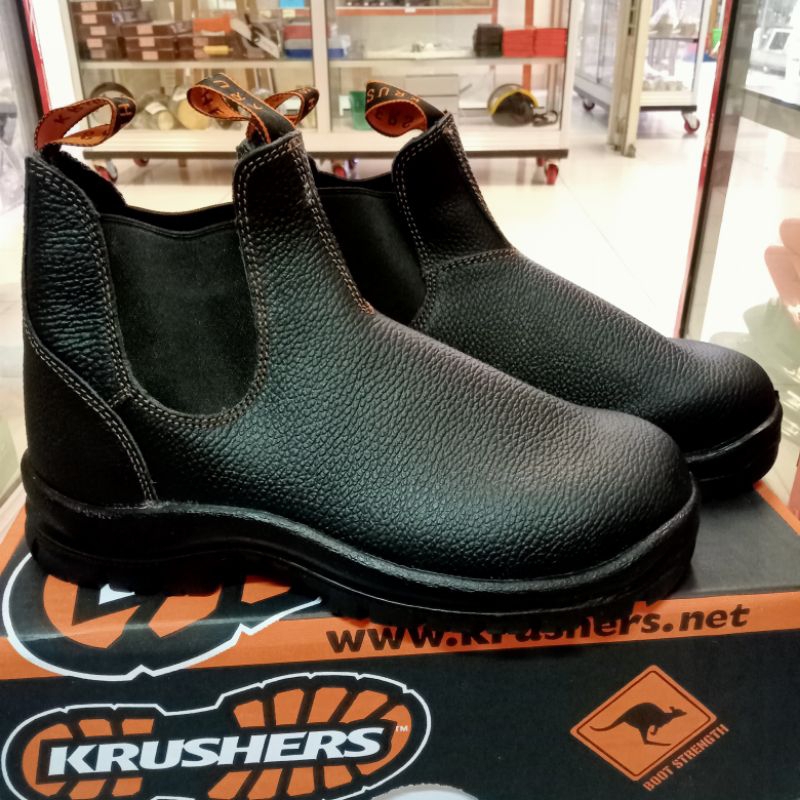 Jual Sepatu Safety Krushers Nevada Black / Safety Shoes Krushers ...