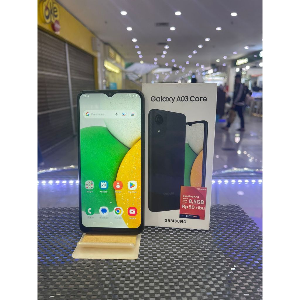 Jual SAMSUNG GALAXY A03 CORE 2/32GB SECOND SEKEN BEKAS RAM 2 INTERNAL ...