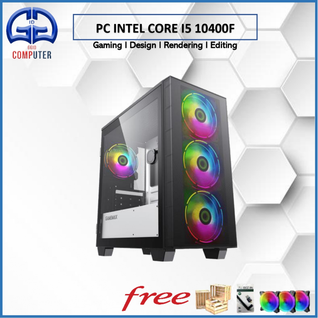 Jual PC Gaming intel i5 10400F Ram 16GB (VGA GTX 1650 4GB DDR6 ) Siap Pakai Gaming dan Design ...
