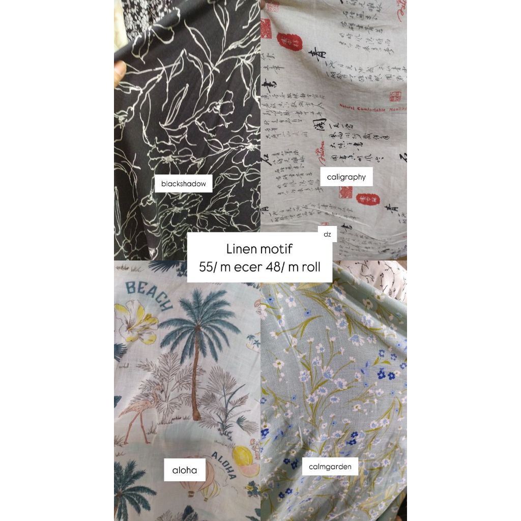 Jual Linen Motif | Shopee Indonesia