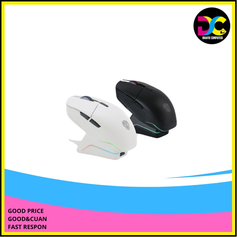 Jual Rexus Shaga RX130 Mouse Gaming Wireless With Charging Dock RX-130 ...