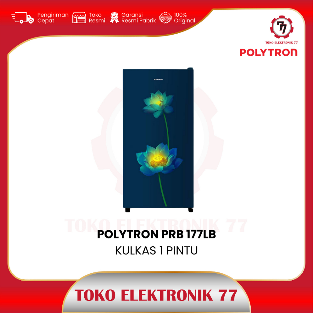Jual Kulkas Polytron PRB 177 LB 170 Liter 1 Pintu Khusus Solo Raya ...