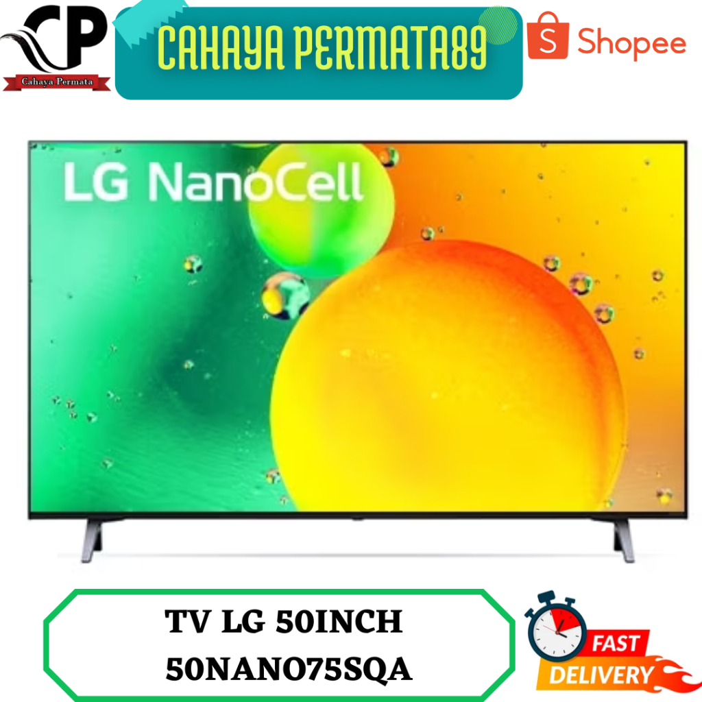 Jual TV LG 50NANO75 - SMART TV 50INCH UHD 4K LG NANOCELL 50NANO75SQA | Shopee Indonesia
