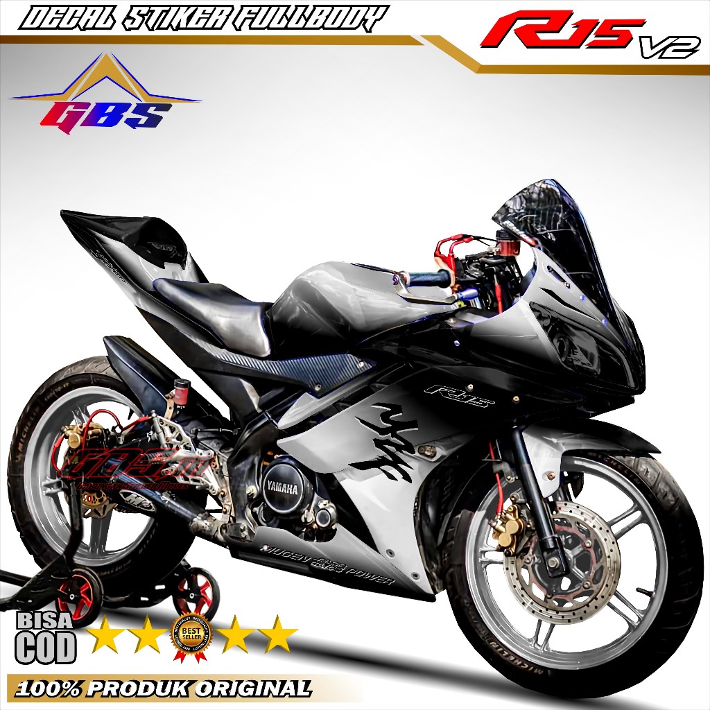 Jual Decal Stiker R15 V2 Fullbody Stiker Fullbody R15 Decal R15 Stiker ...