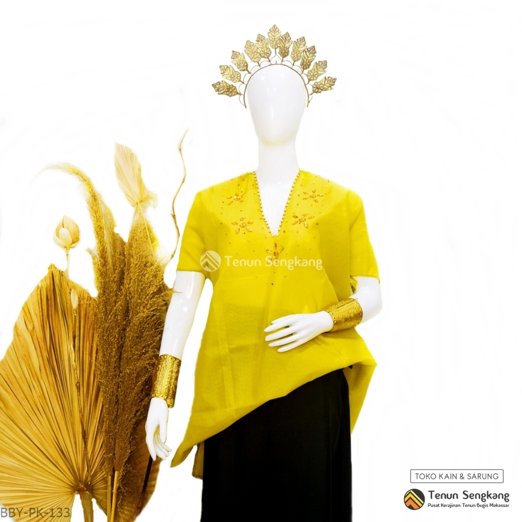 Jual Baju Bodo Berpayet Adat Bugis Makassar Dewasa Tokko Asli Lengan ...