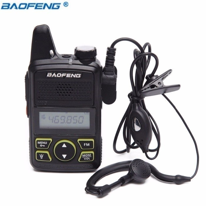 Jual [PROMO] HT MINI T1 HT UHF Baru Garansi HT T1 Mini Radio HANDY ...