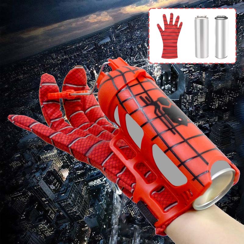 Jual Mainan Jaring Spiderman Sarung Tangan Spidermen Senjata Spiderman ...