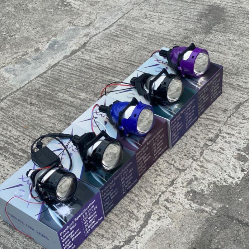 Jual lampu biled vinyx original p45 p60 p65 p70 vr3 ukuran 3inci lens ...