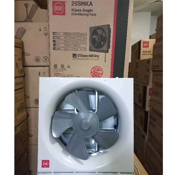 Jual Exhaust Fan KDK Exhaust dinding 10inch KDK 25SHKA | Shopee Indonesia