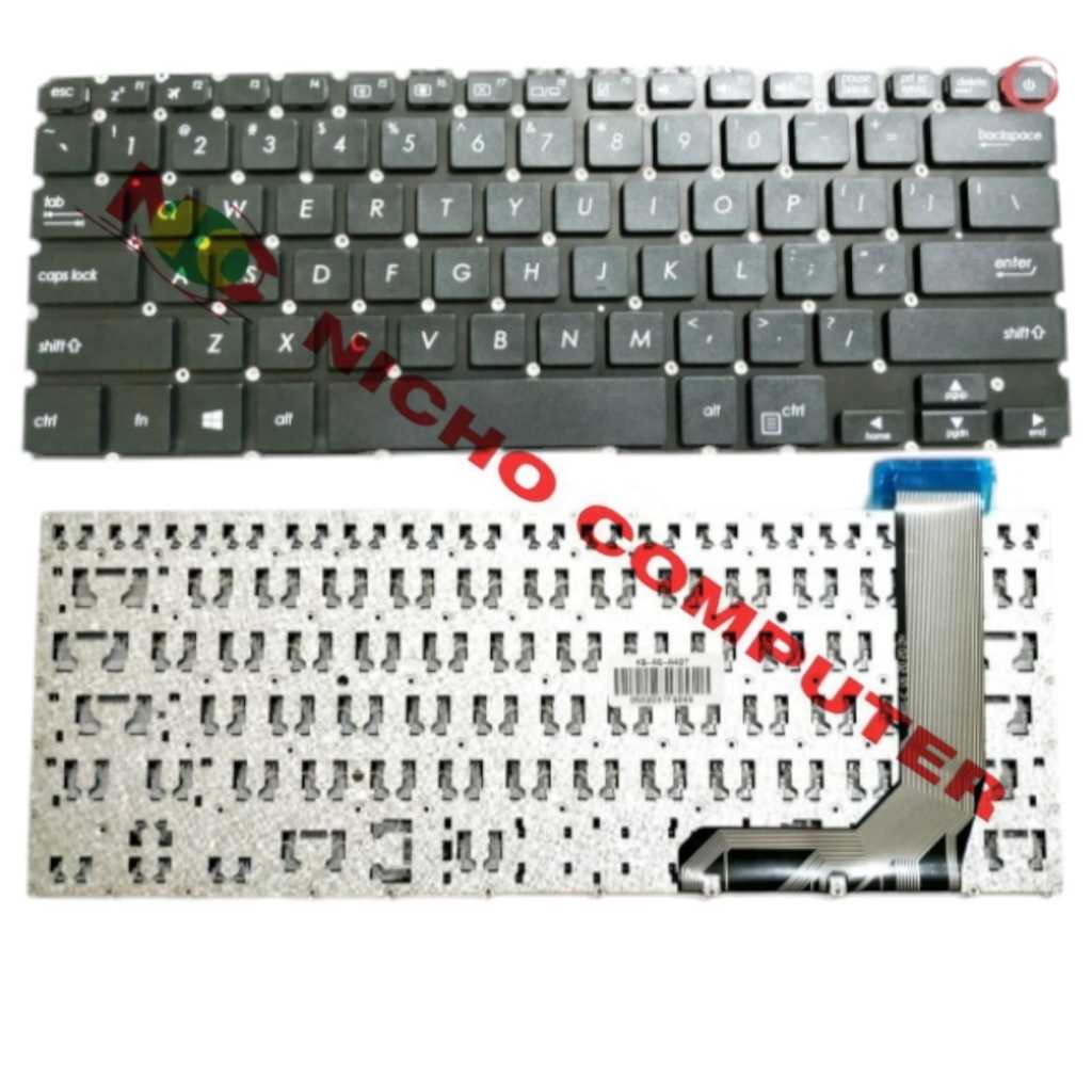 Jual KEYBOARD ASUS A407M A407U A405 A407 X407 A407MA A407U BLACK ...