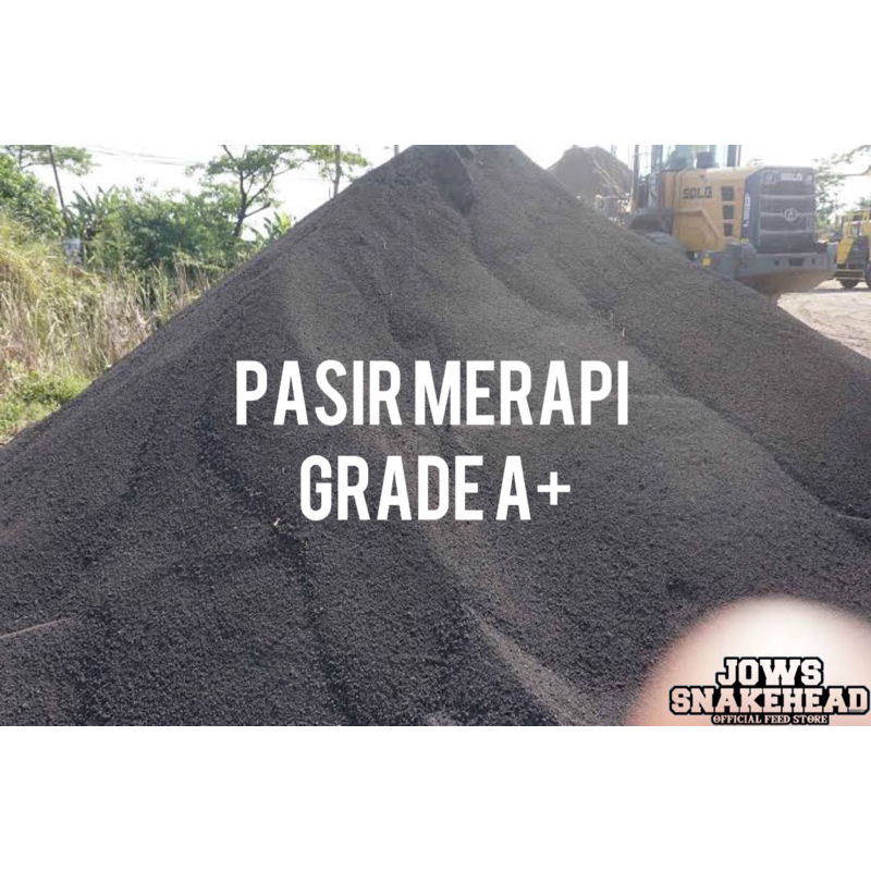 Jual PASIR MERAPI MUNTILAN GRADE AAA++ 1kg SUDAH HALUS SIAP PAKAI BUAT ...