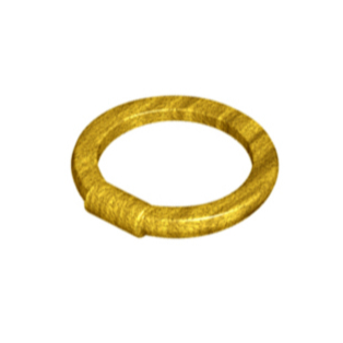 Jual Lego Pearl Gold Part 35485 Minifigure, Weapon Hoop Blade / Chakram ...