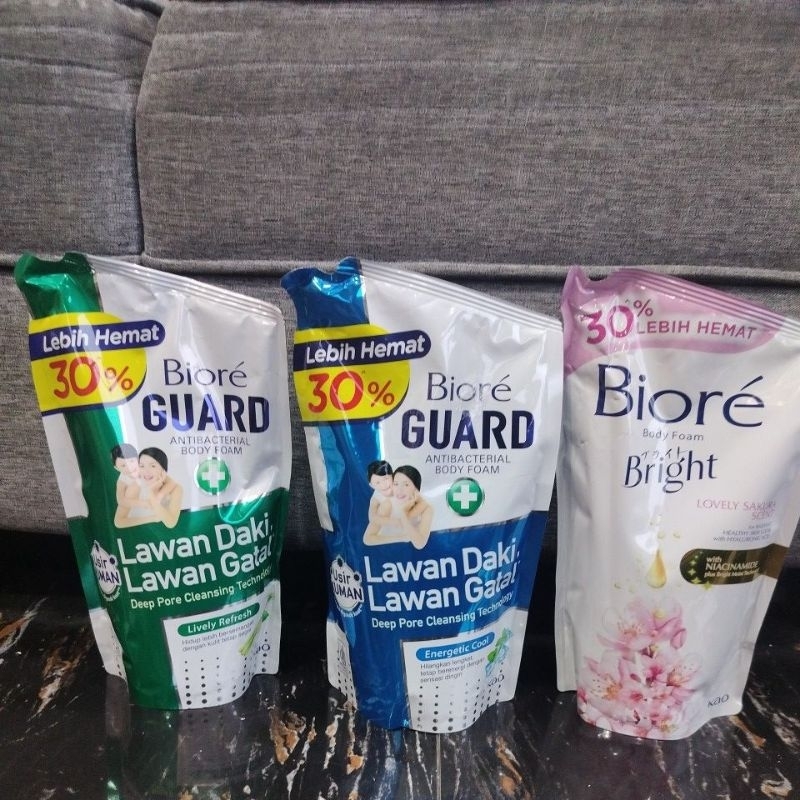 Jual Biore Guard Body Foam sabun cair 800ml all varian | Shopee Indonesia