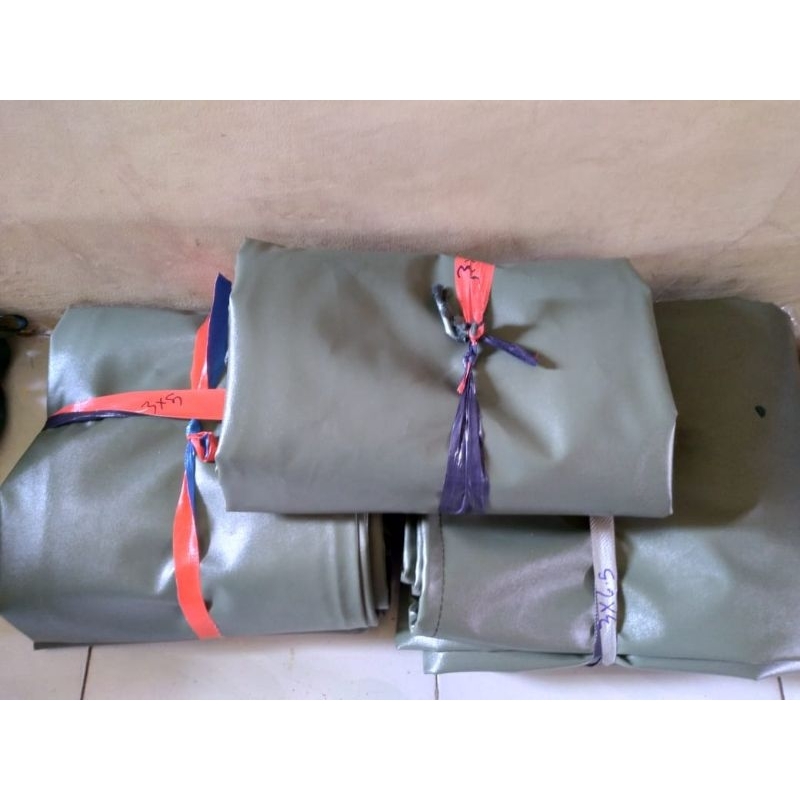 Jual terpal tenda tentara 3x3 meter | Shopee Indonesia