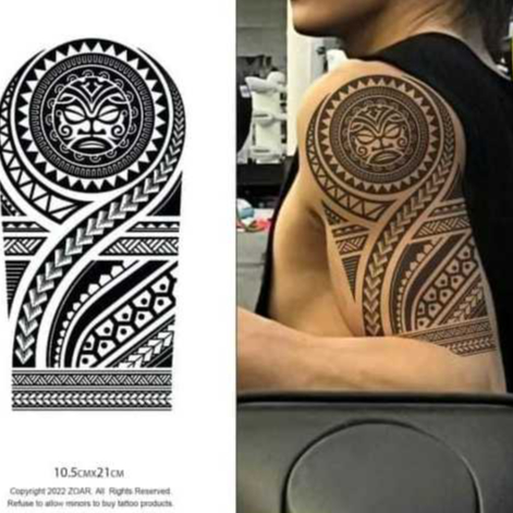 Jual Tato Semi permanent Model samoa | Shopee Indonesia