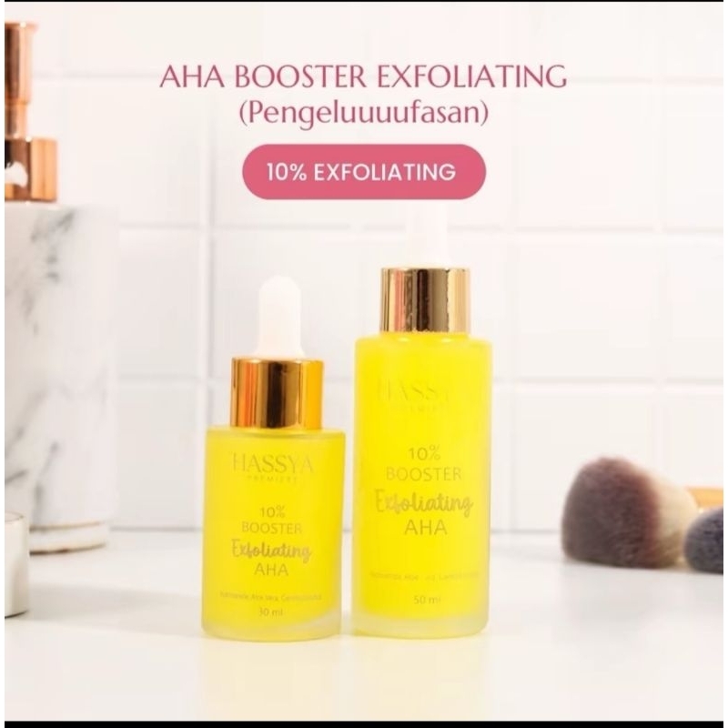 Jual AHA Whitening Booster Exfoliasi (Hassya Bodyskin) | Shopee Indonesia