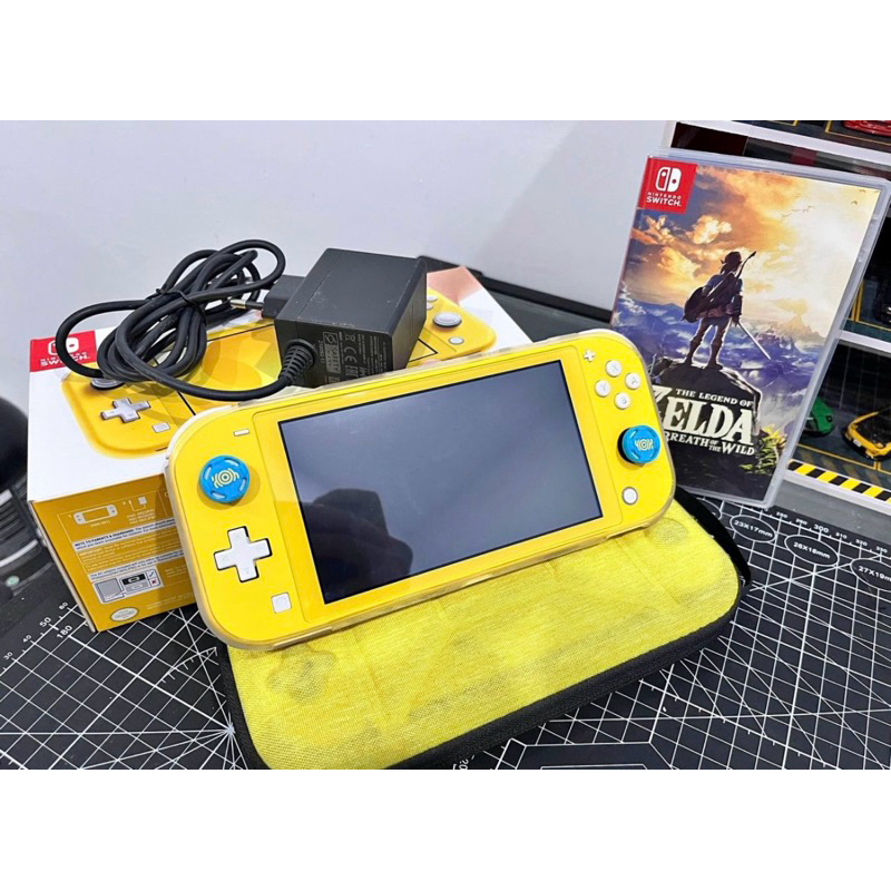Jual Nintendo Switch Lite OFW Bundling Zelda BOTW Fullset | Shopee ...