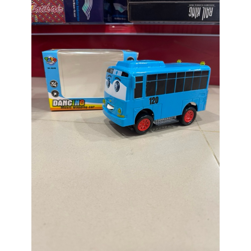 Jual Mainan Bus Tayo Dancing electrik - mobil oleng wagging tayo cod | Shopee Indonesia