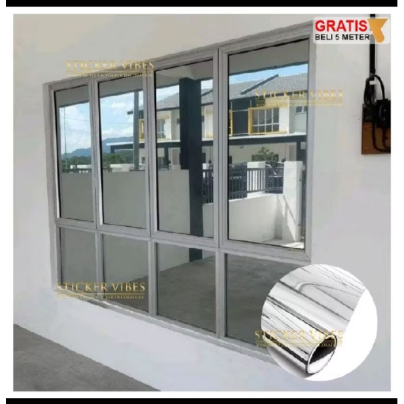 Jual STICKER KACA FILM ONEWAY UNTUK GEDUNG DAN RUMAH KACA FILM CERMIN ...