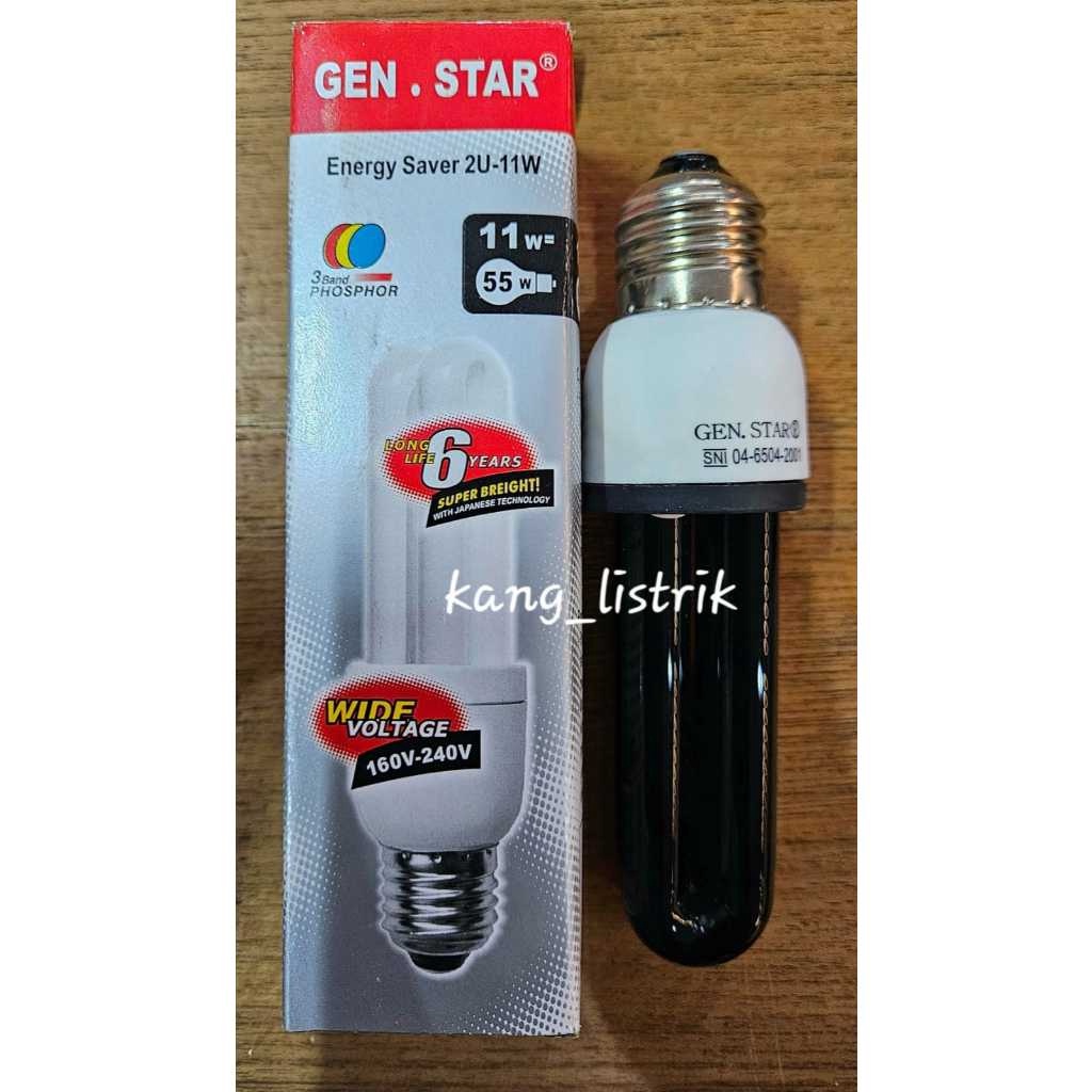 Jual PLC UV 11W Lampu UV Money Detector Lampu Uang Palsu 11Watt GENSTAR ...