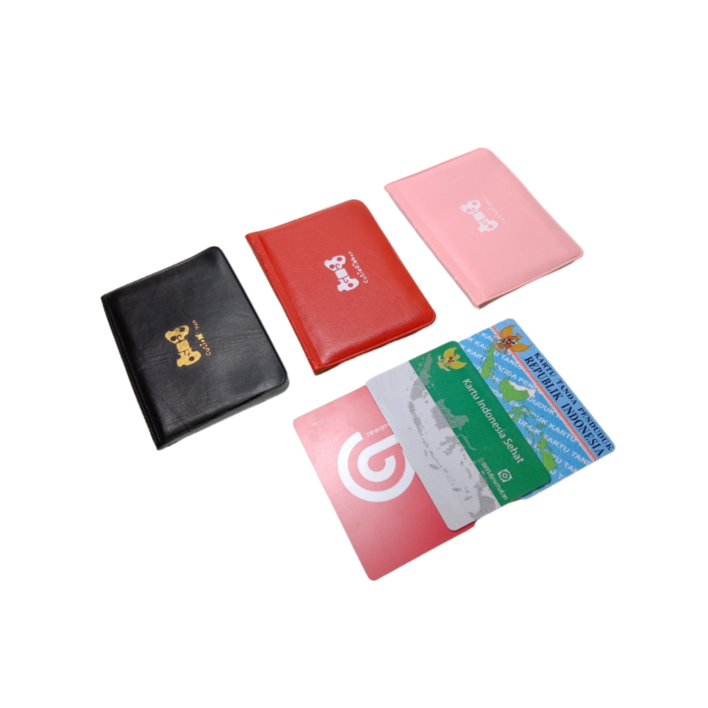 Jual Dompet Kartu Dompet Name Card Tempat Penyimpanan Kartu 6 Slot ...