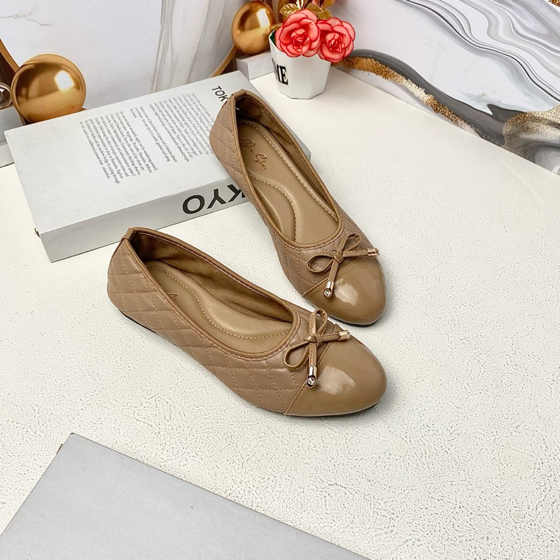 Jual Sepatu Balet Wanita Flat Shoes Yumna Sepatu Trend By Diva Shoes ...