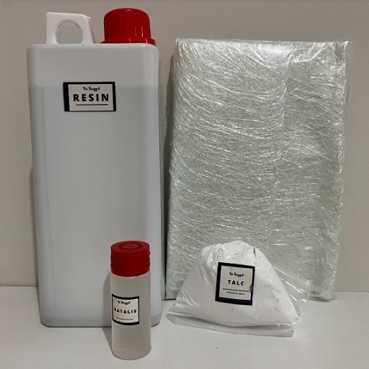 Jual PAKET RESIN 1gr Bening Merah 1L Bundle Hemat Katalis Mat Jushi ...