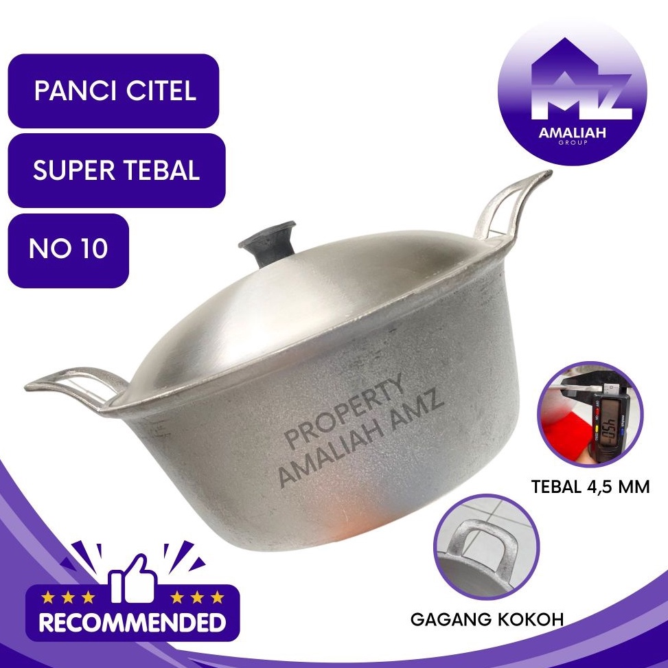 Jual citel panci katel aluminium tebal no 1 anti lengket serbaguna ...