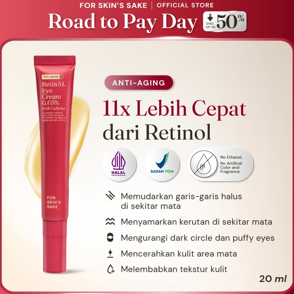 Jual Penawaran Terbaik For Skins Sake FSS RetinAL Eye Cream 5 with ...