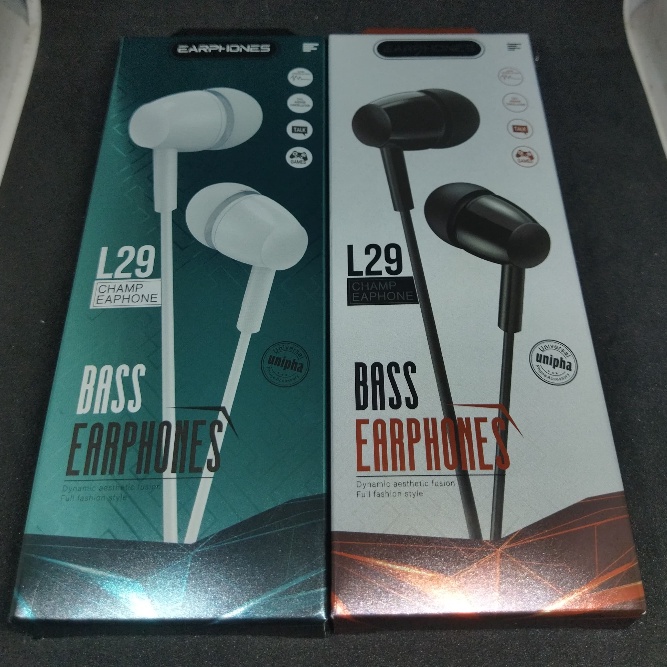 Jual HEADSET L29 MEGA BASS HANDSFREE L29 BASS EARPHONE L29 MEGA BASSMIC | Shopee Indonesia