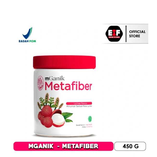 Jual MGANIK Metafiber 450 Gram - Suplemen Serat Diabetes Herbal Alami ...