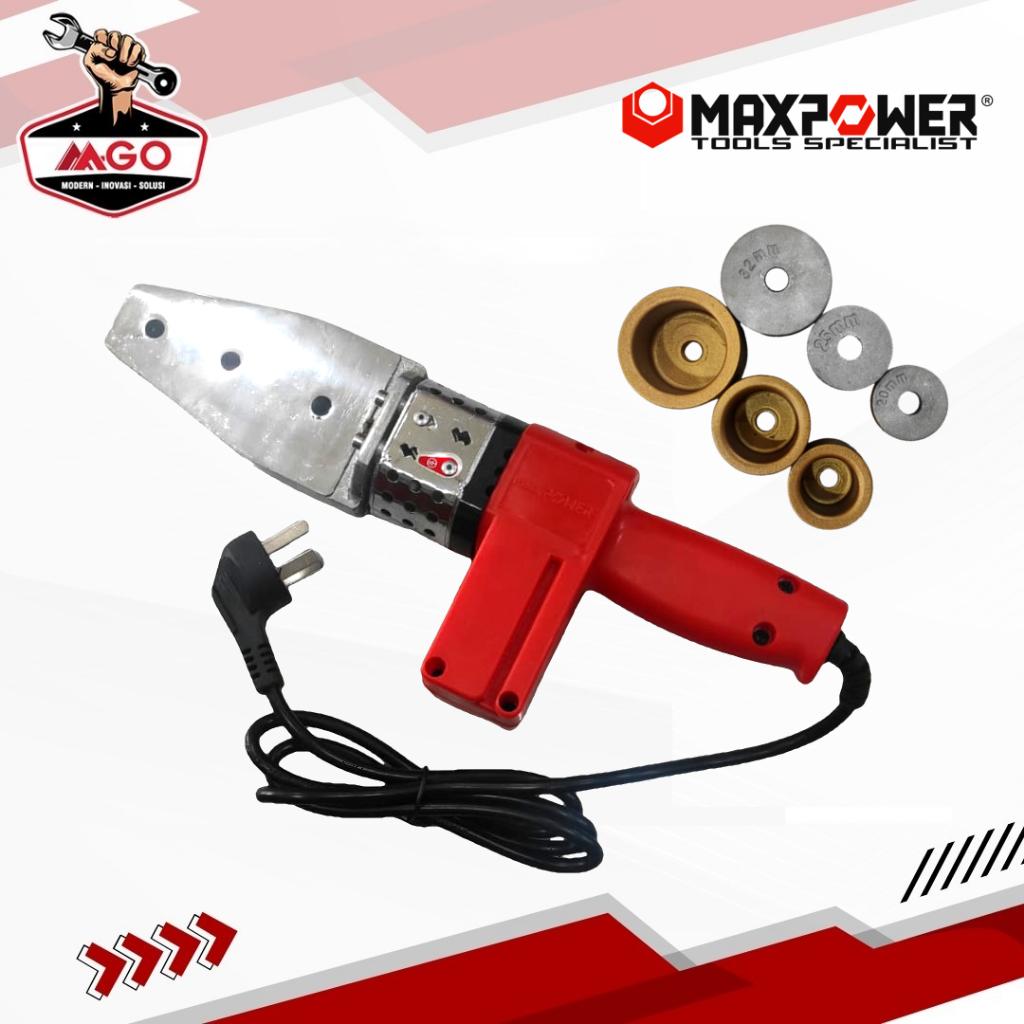 Jual Mesin Las Pipa / Penyambung Pipa PPR Pipe Heater 800W 20-32mm ...