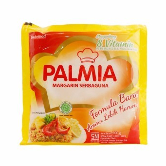 Jual Palmia Margarin Serbaguna Sachet 200gr / Mentega simas palmia ...